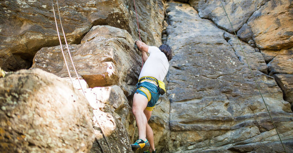 Rock Climbing In Southern Utah Near St. George | Veyo Pool